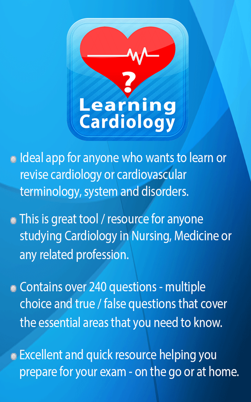 Learning Cardiology Quiz - App on Amazon Appstore