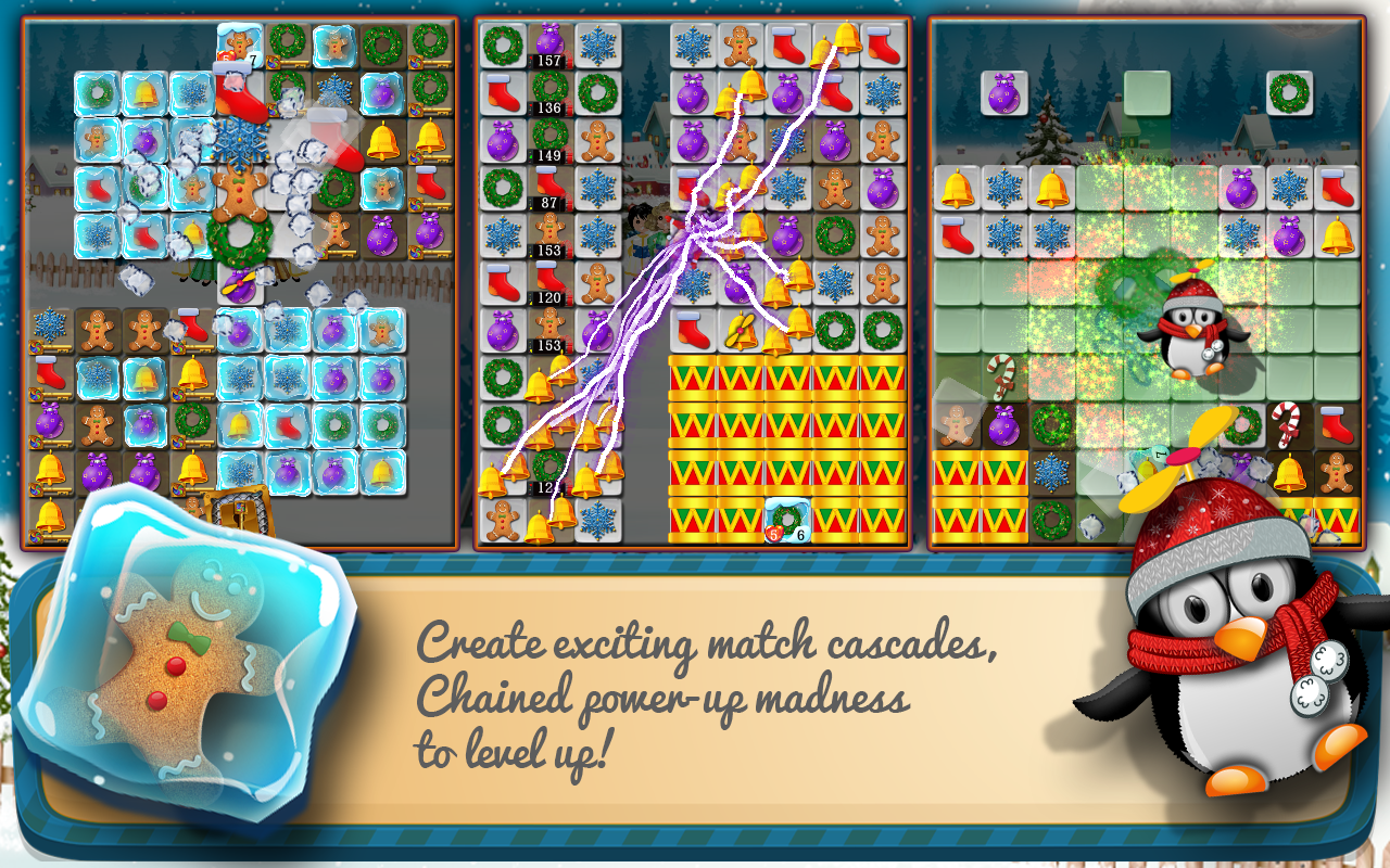 Christmas Drops 3 - Match three puzzle - App on Amazon Appstore