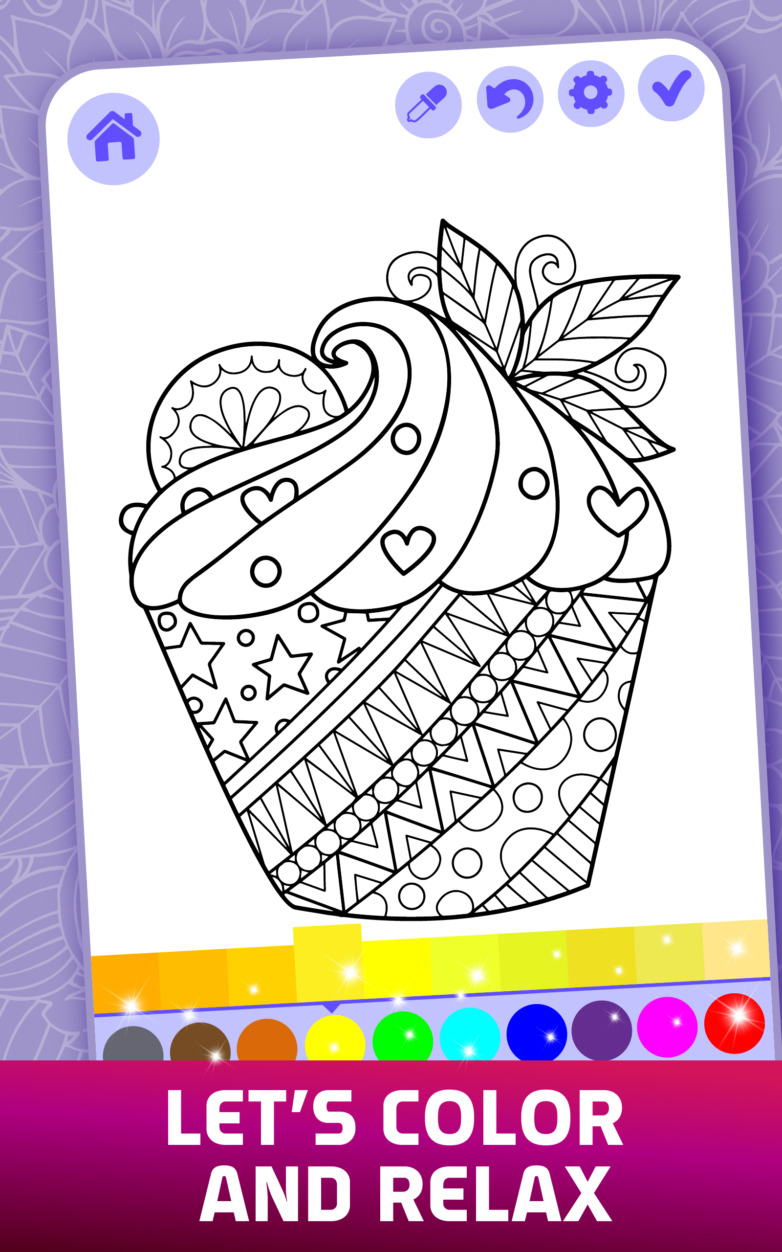 Relaxing Adult Coloring Book - App on Amazon Appstore