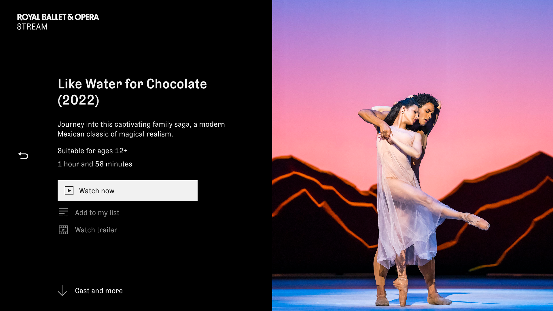 Royal Ballet and Opera Stream - App on Amazon Appstore