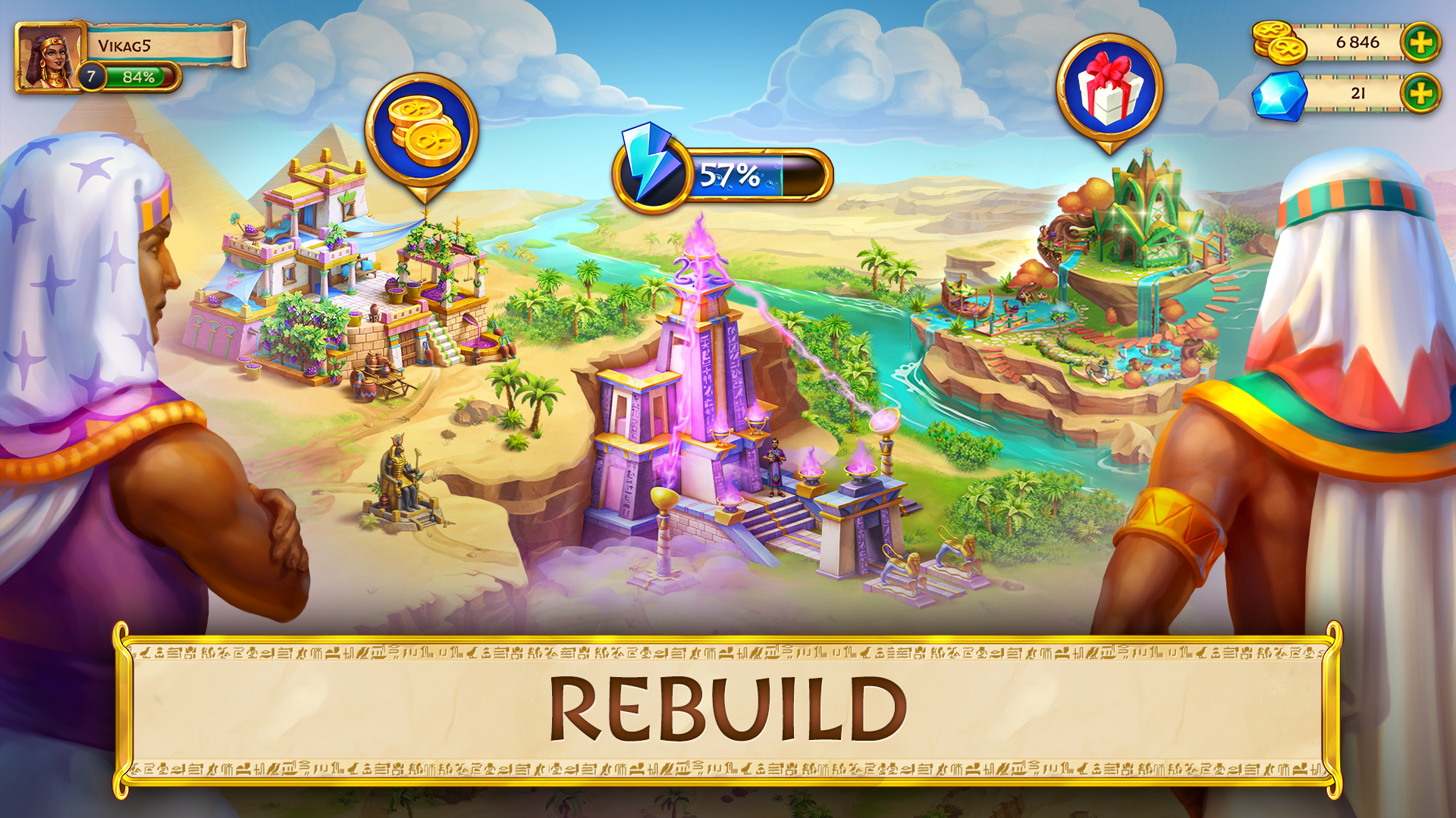 Jewels of Egypt - Match 3: Gems & Diamonds Puzzle Games - App on Amazon ...