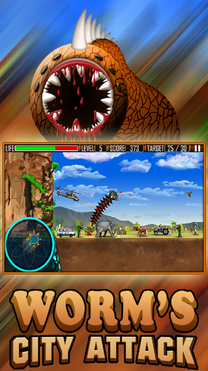 Worms City Attack - App on Amazon Appstore