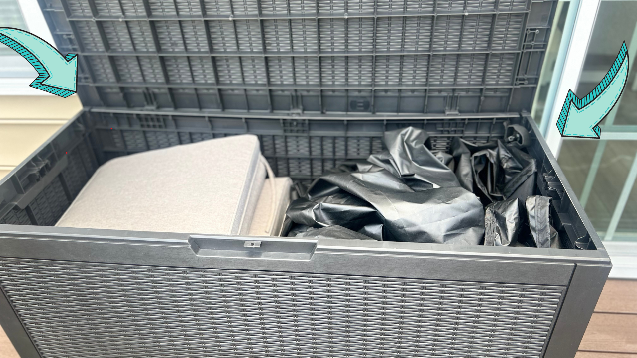 Watch Outdoor storage to keep things organized and dry on Amazon Live