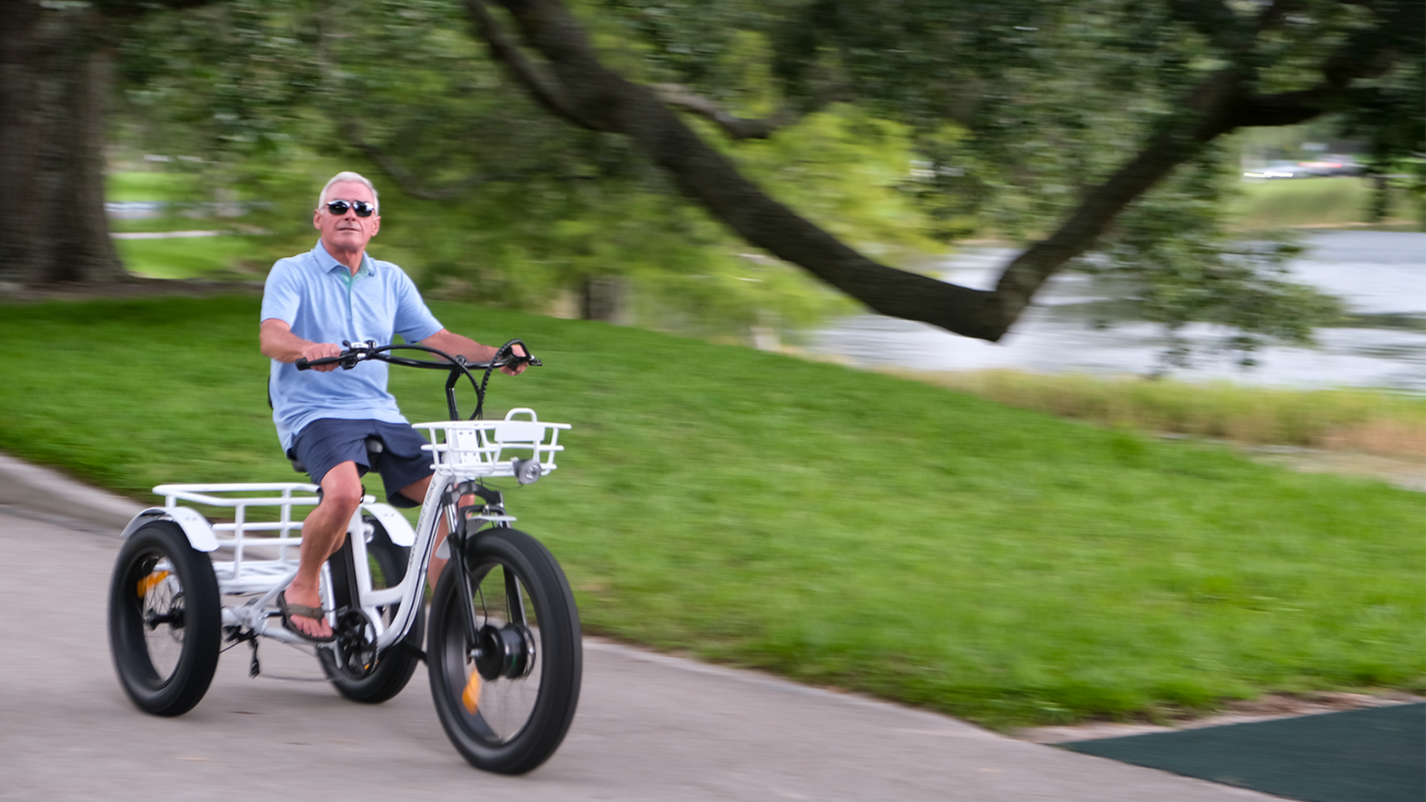 Watch Anywhere Trike - Rugged Electric Tricycle on Amazon Live