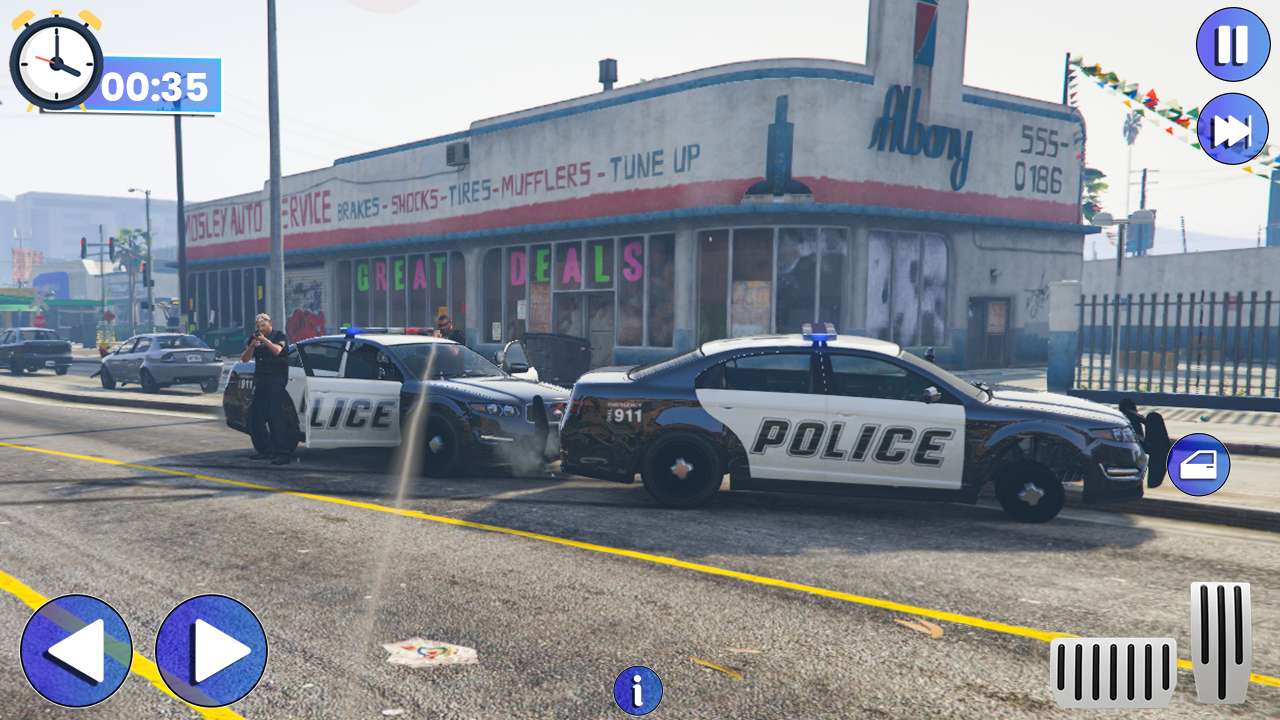 Real Open World Police Car Chase, Mafia City Games- Gangster Auto Town ...