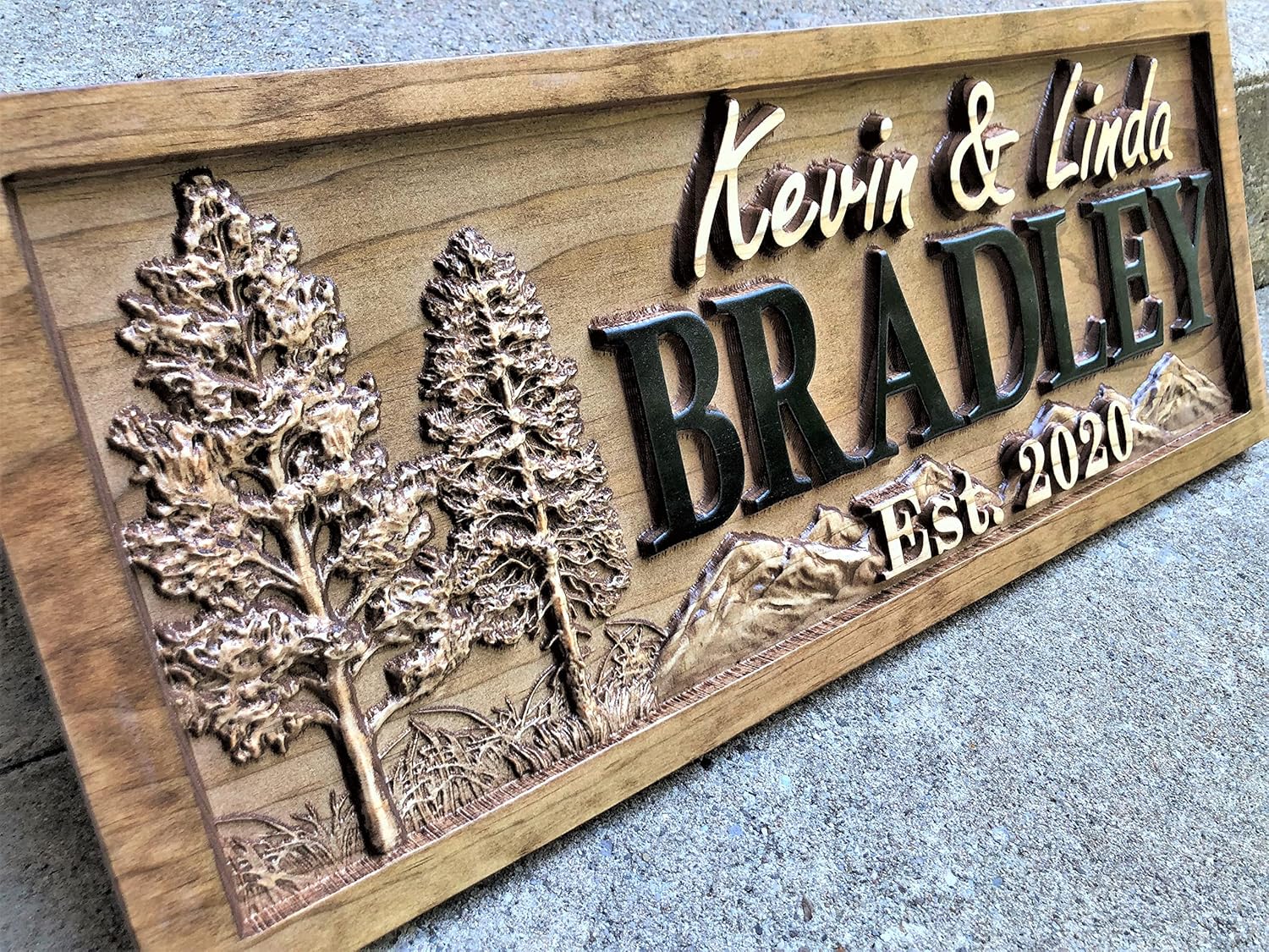Amazon.com: Custom Cabin Sign | Personalized Wood Sign | Cabin Decor ...