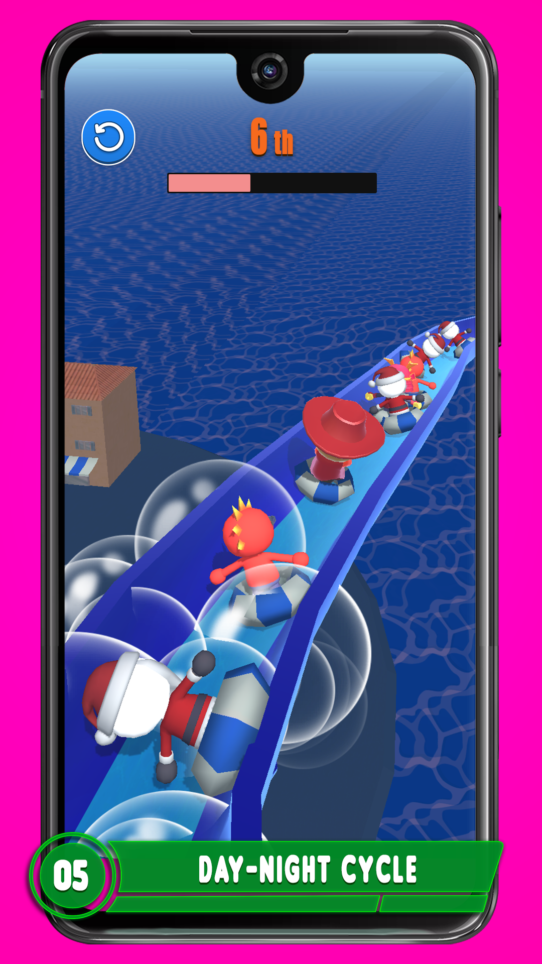 Aqua Slide Water Park: Sliding Fun Race Water Adventure Game:Amazon.com ...