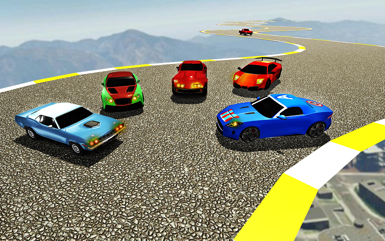 Longest Vertical Bendy Ramp Car Racing Stunts Games - App on Amazon ...