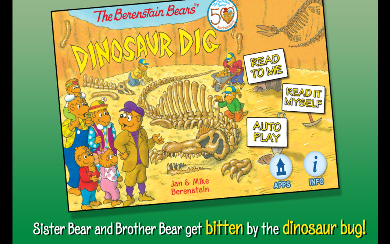 The Berenstain Bears Dinosaur Dig (Fire TV version) - App on Amazon ...