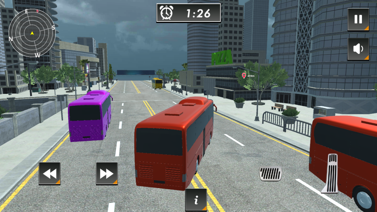 Euro Bus Simulator City Coach Public Transport Simulation Games: Modern ...