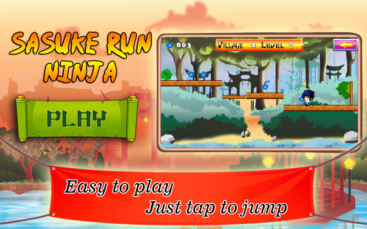 Ninja Sasuke Run - App on Amazon Appstore