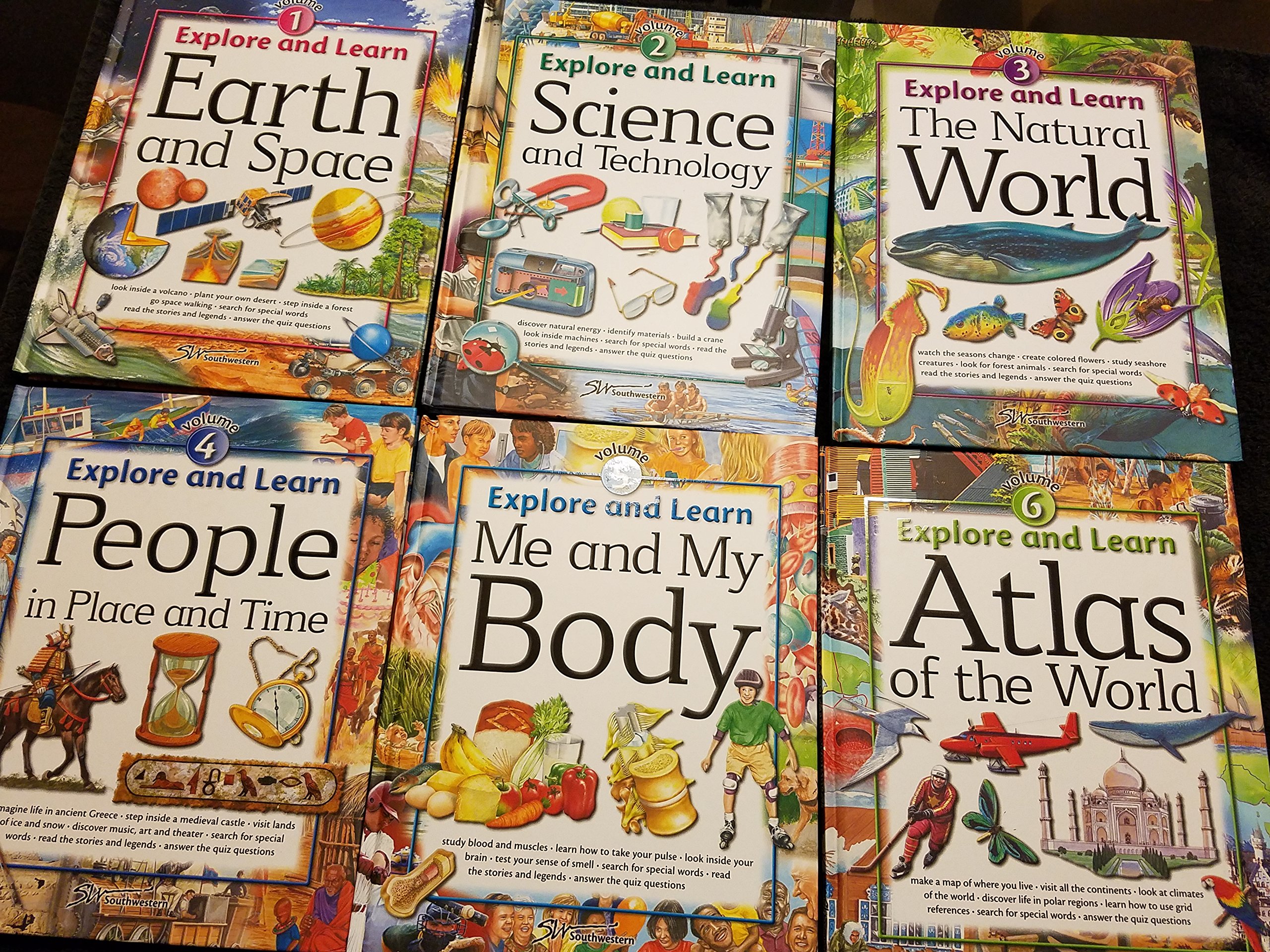 Explore and Learn, 6 Volume Set: Earth and Space, Science and ...