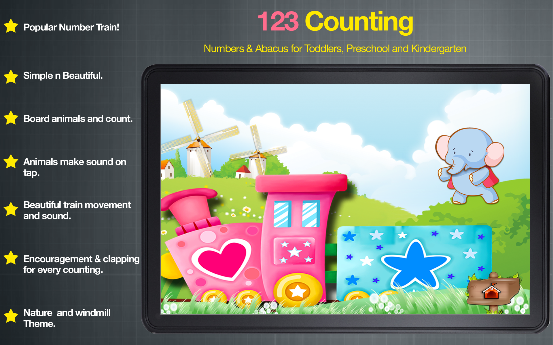 123 Counting - Numbers & Abacus for Toddlers, Preschool and ...