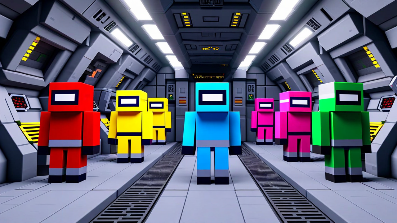 Mod of Among Us for Minecraft: Impostors, Crewmates, and More ...