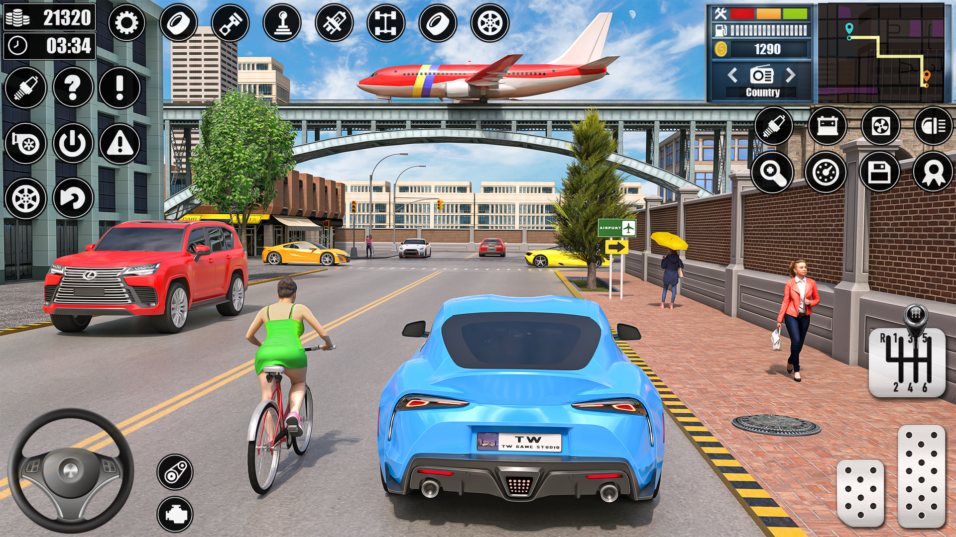 Real Car Driving Games: Open World City Car Driving School Simulator ...