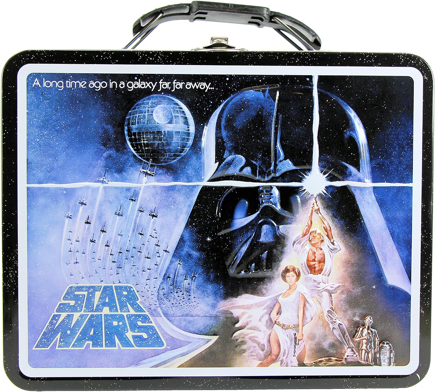 Amazon.com: The Tin Box Company Star Wars Large Carry All Lunch Box ...