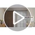 Amazon.com: ALLZONE Tension Curtain Rods for Windows 66 to 120 Inch ...