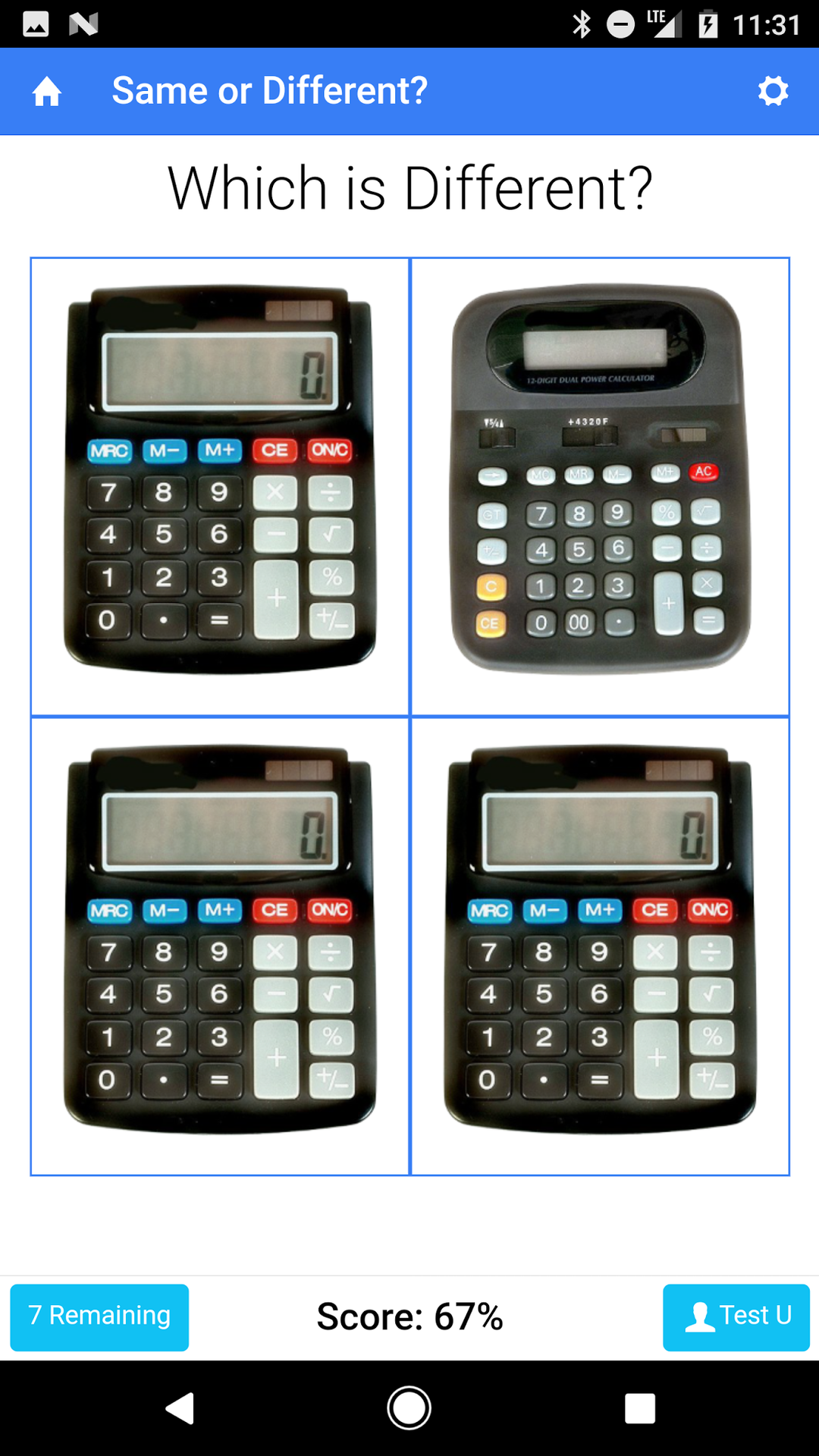 ABA Game - Same or Different - App on Amazon Appstore