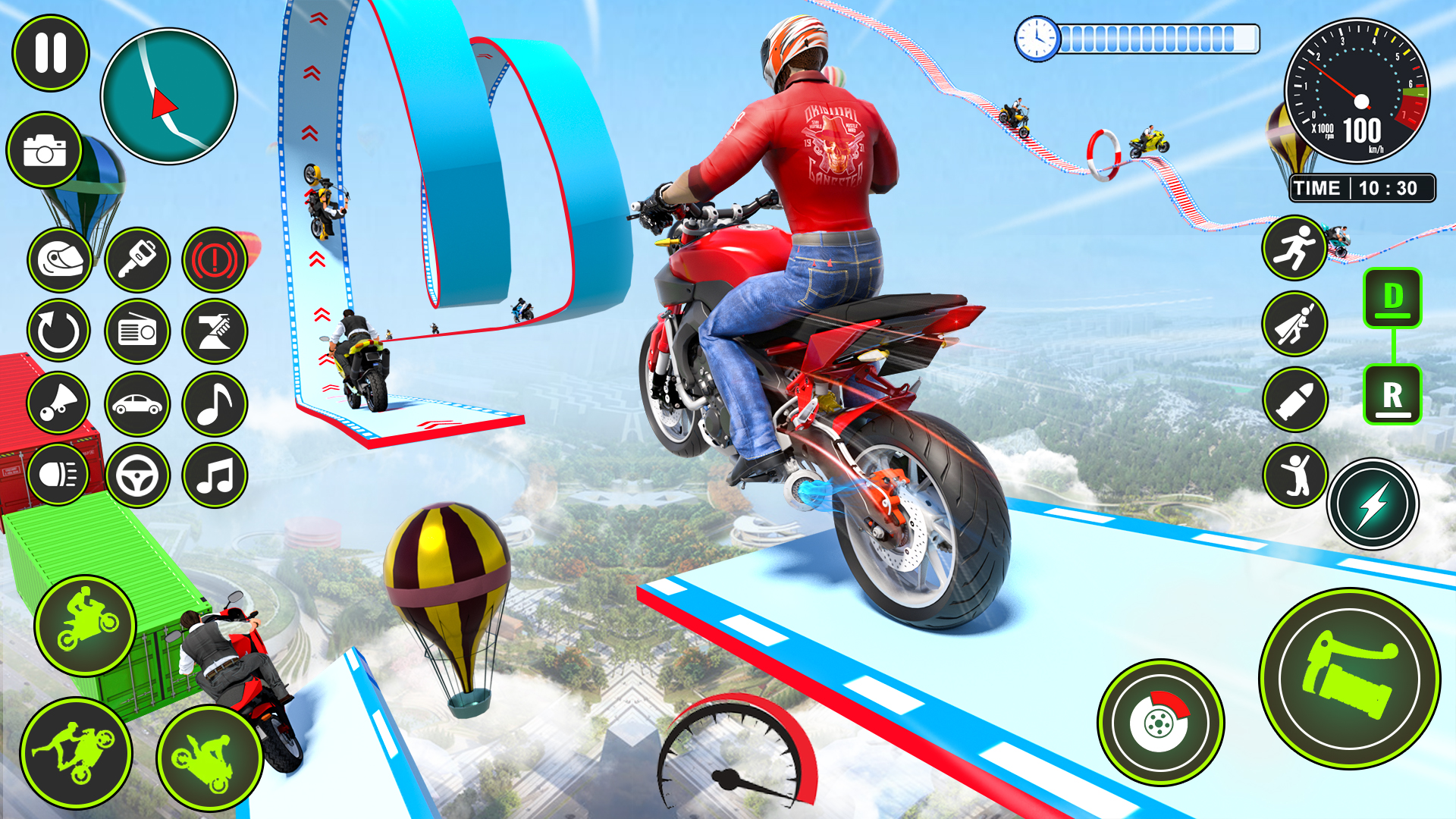GT Mega Ramp Stunt Bike Games: Free Superhero Bike Racing Games 3D ...