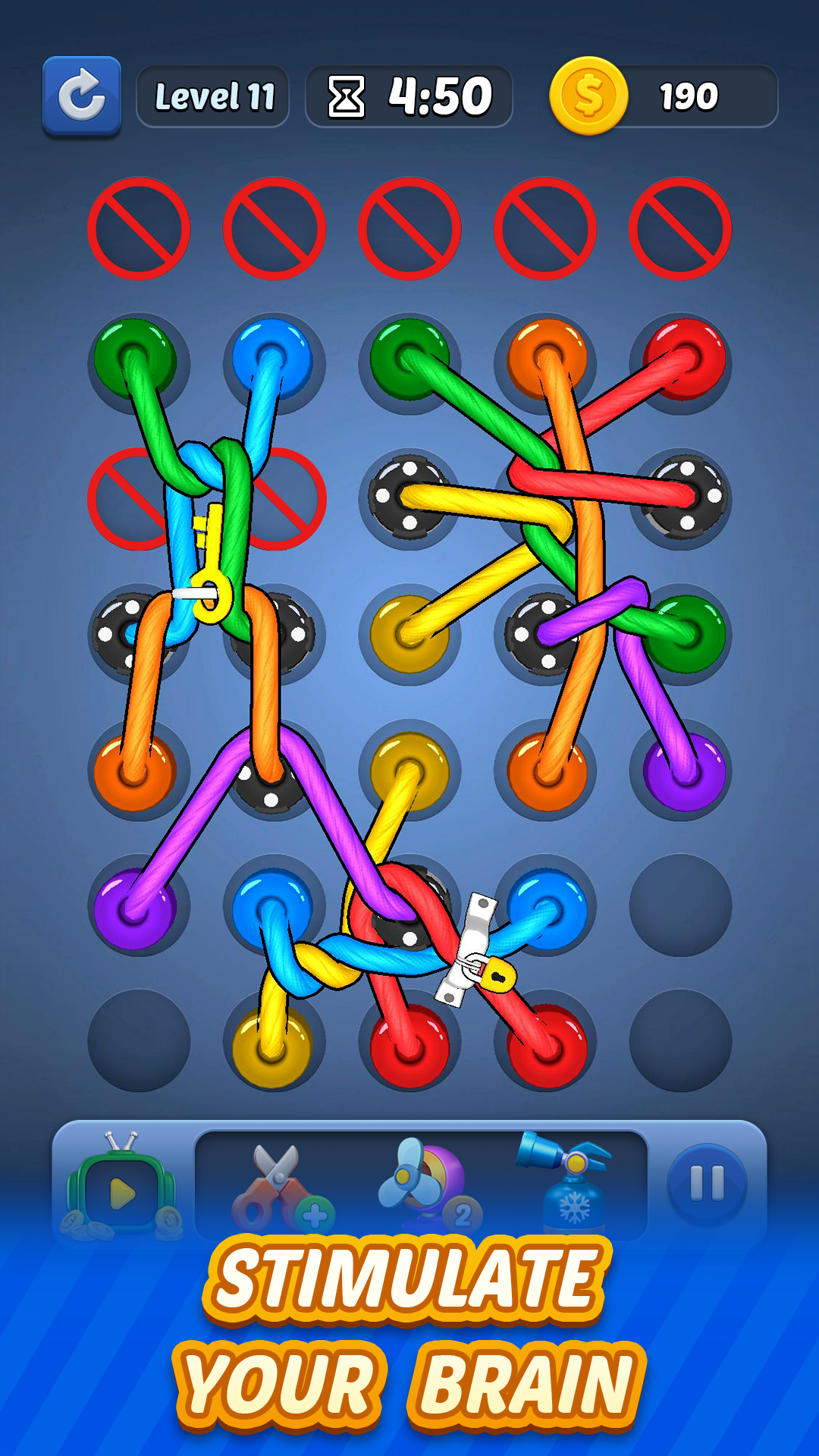Twisted Tangle 3D: Rope Master - App on Amazon Appstore