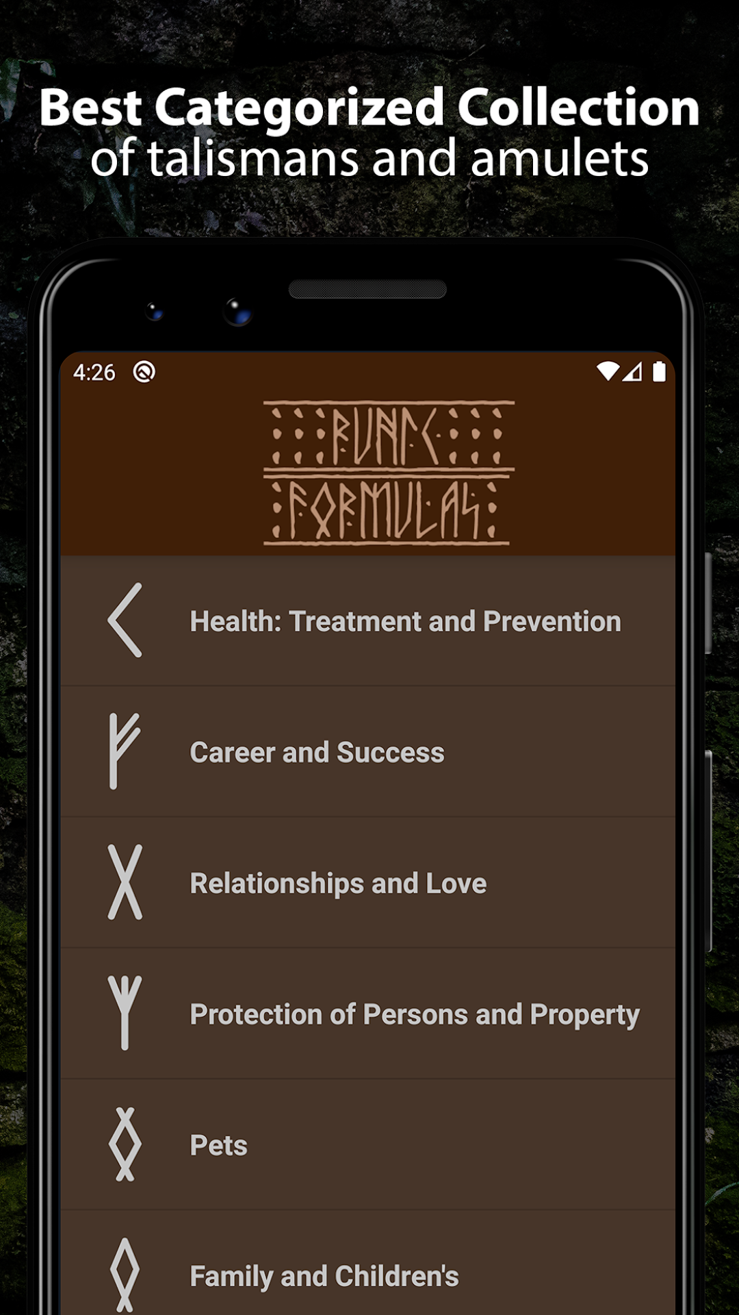 Runic Formulas - Runes, Bindrunes, Amulets, Sigils - App on Amazon Appstore