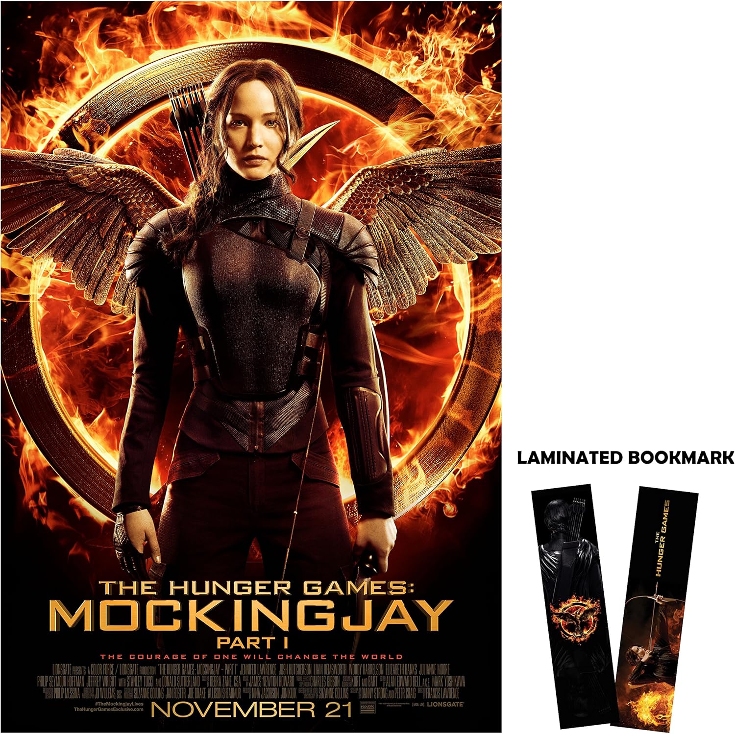Amazon.com: The Hunger Games: Mockingjay Part 1 (2014) Movie Poster ...