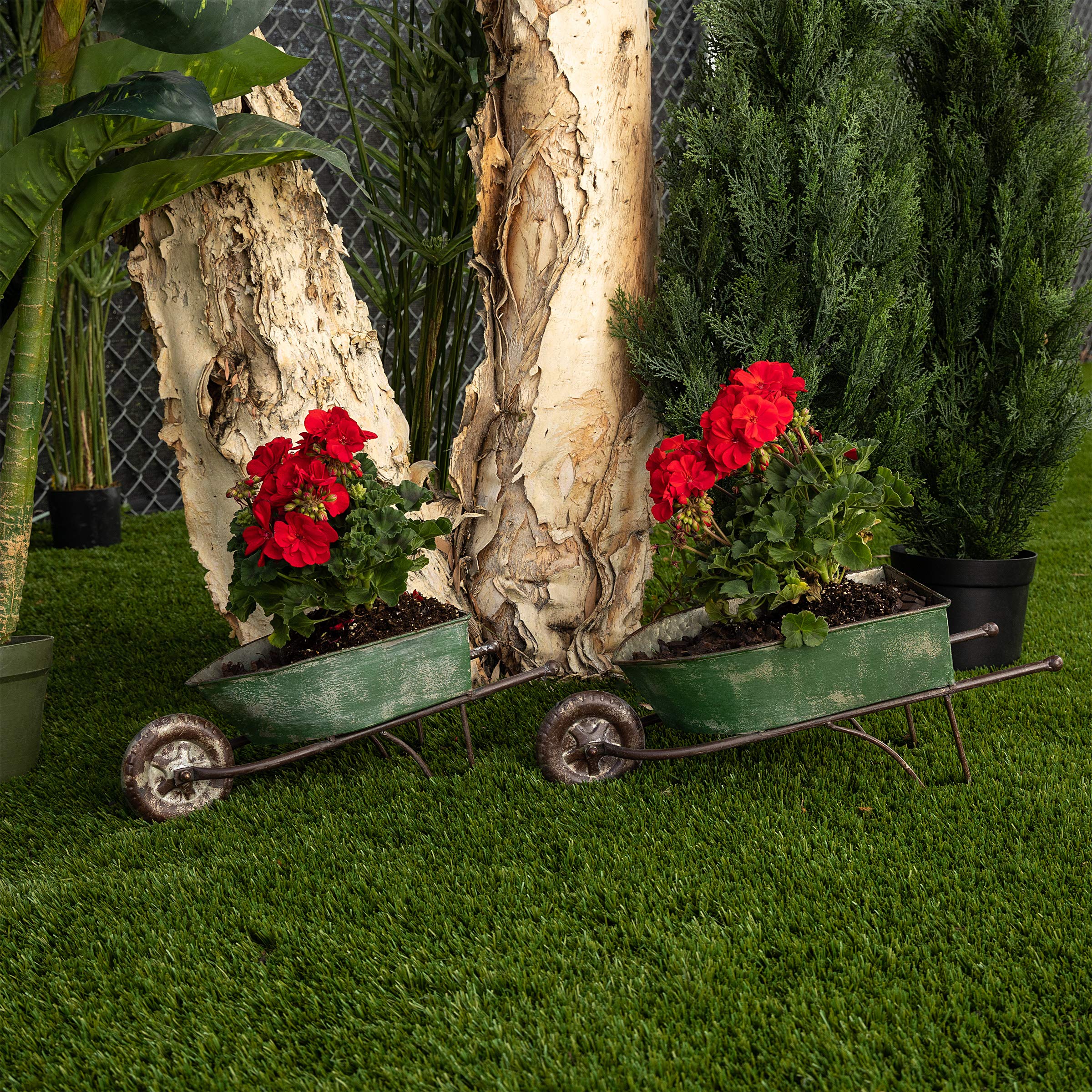 Snapklik.com : Alpine Corporation Pack Of 2 Indoor/Outdoor Rustic ...