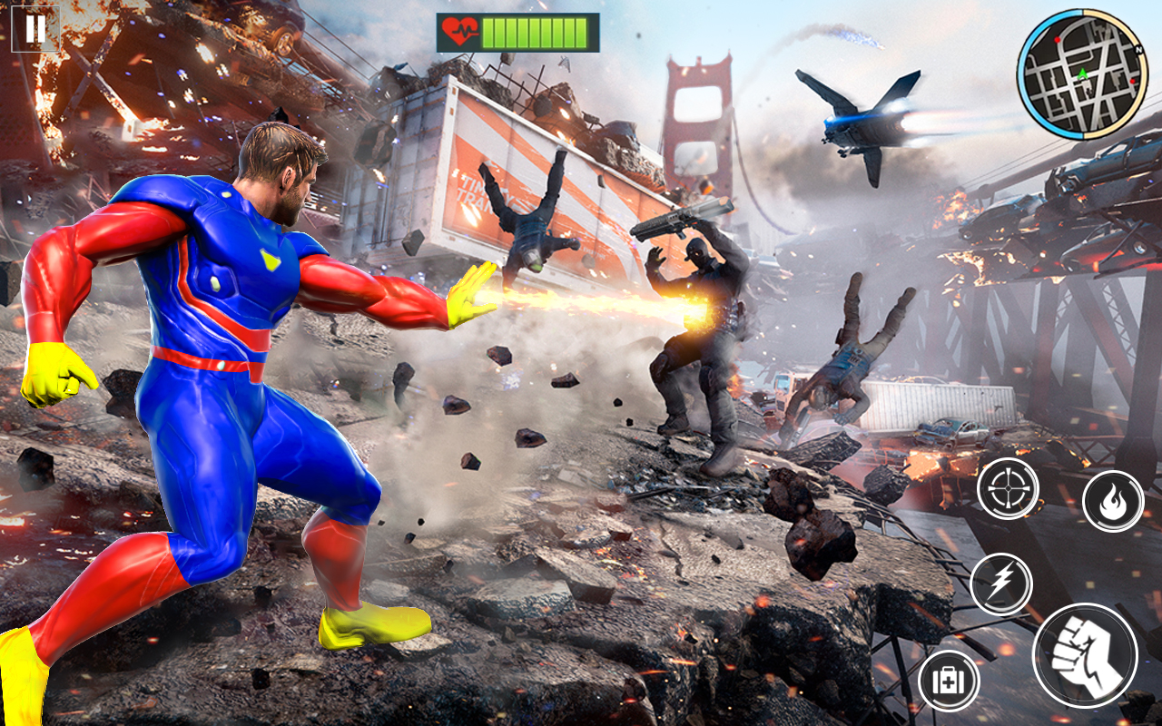 Iron Hero Man Game - Iron Robot Hero Game - App on Amazon Appstore