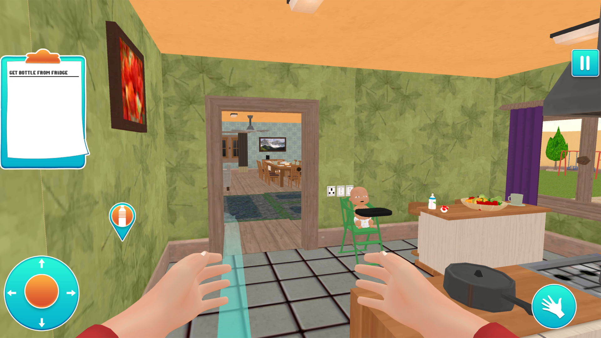 Wheres Your Baby Mother Daycare baby Simulator 3D Fun Baby Game - App ...
