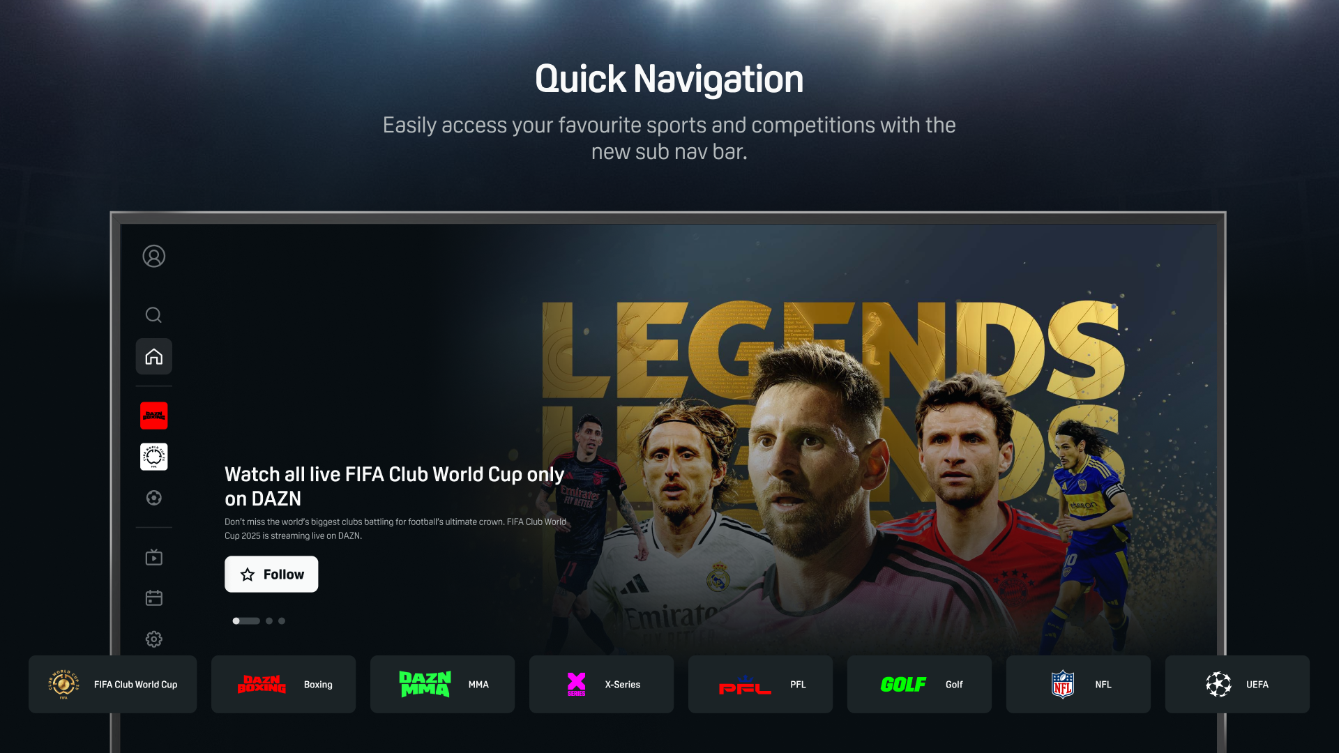 DAZN-Aplicación en Amazon Appstore