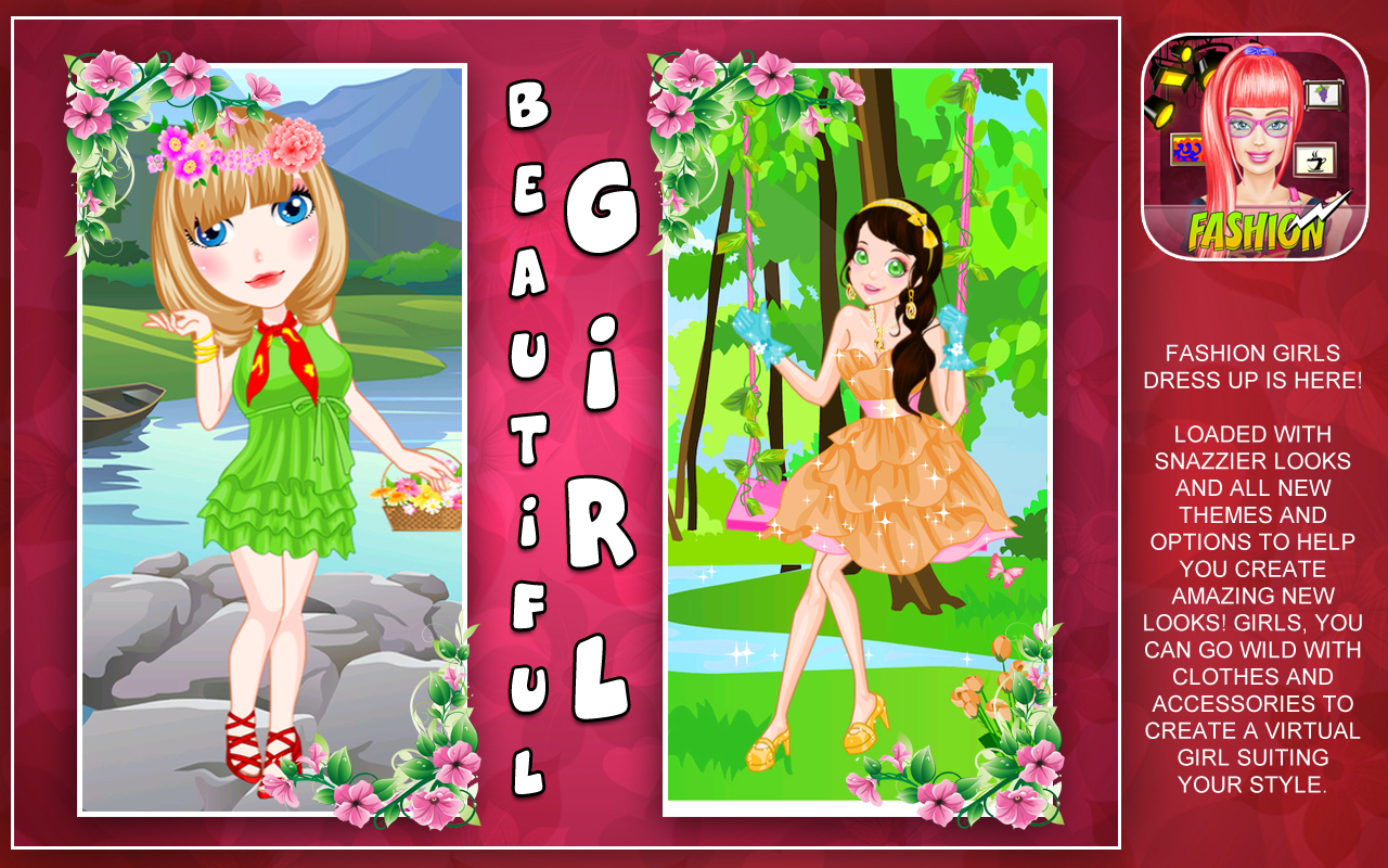 Cute Girls Dressup - App on Amazon Appstore