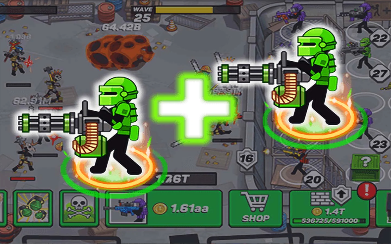 Merge War Stickman - Stick defender-Stick war - App on Amazon Appstore