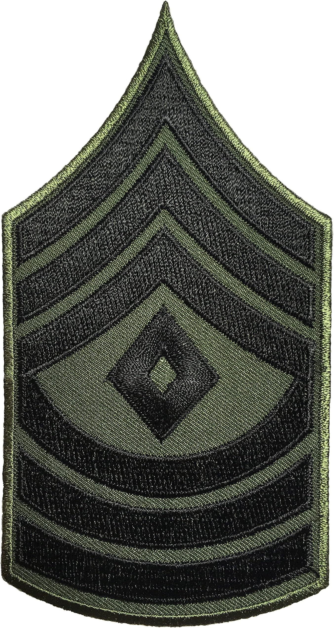 Amazon.com: Papapatch US Army Military Sergeant E-7 First Class Rank ...