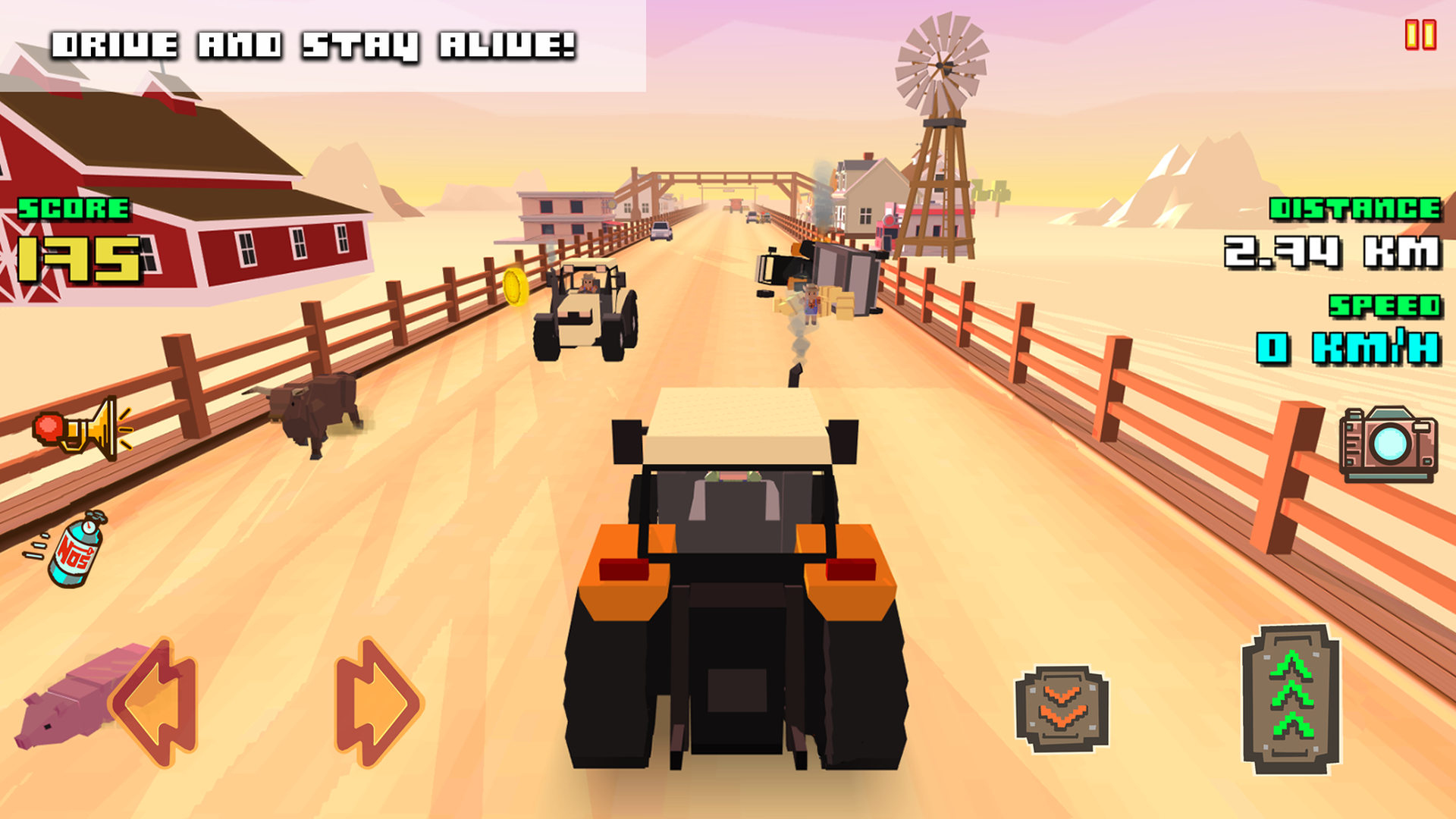 Blocky Farm Racing & Simulator - App on Amazon Appstore