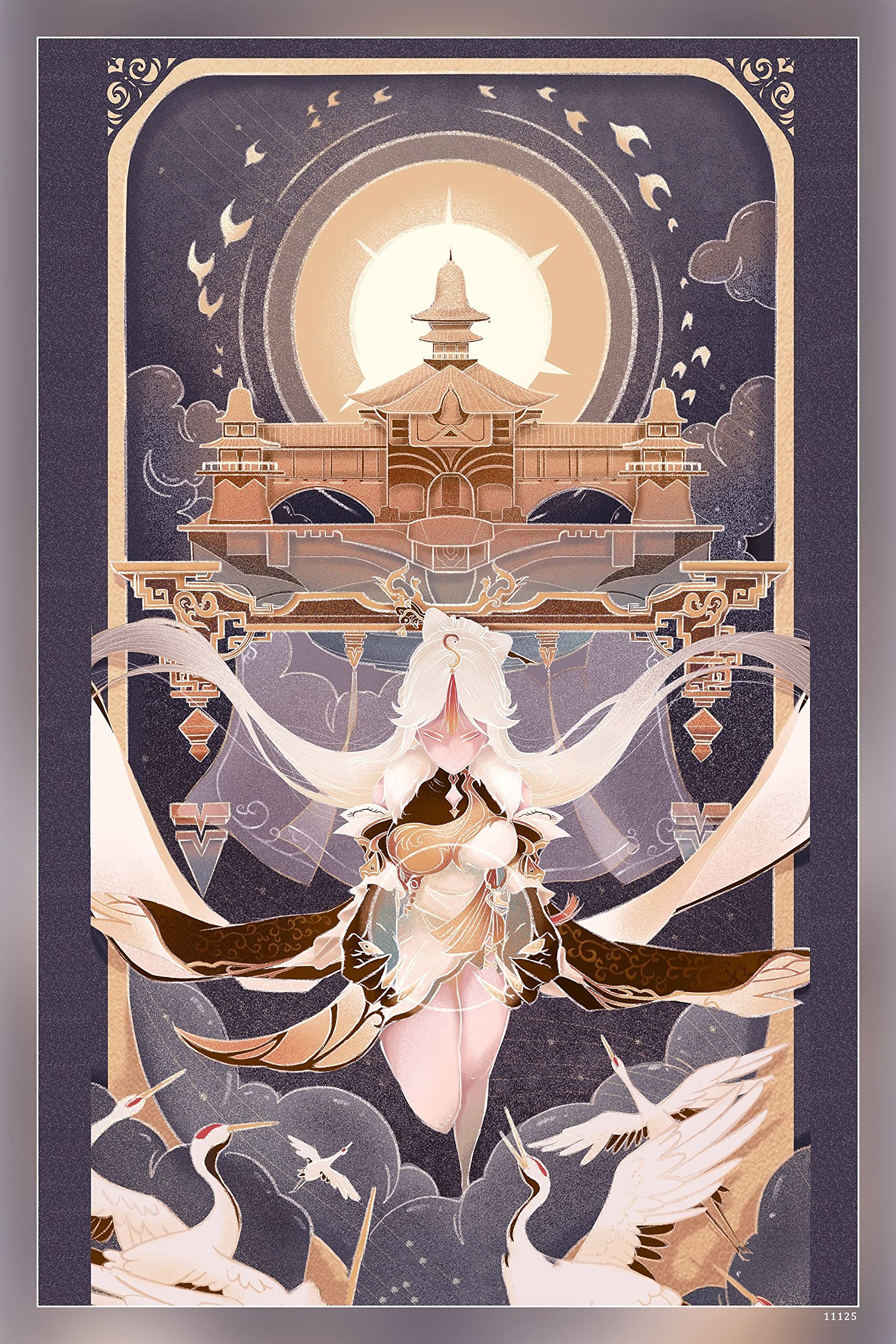 Genshin Impact Anime Poster For Home Office And Student Room ...