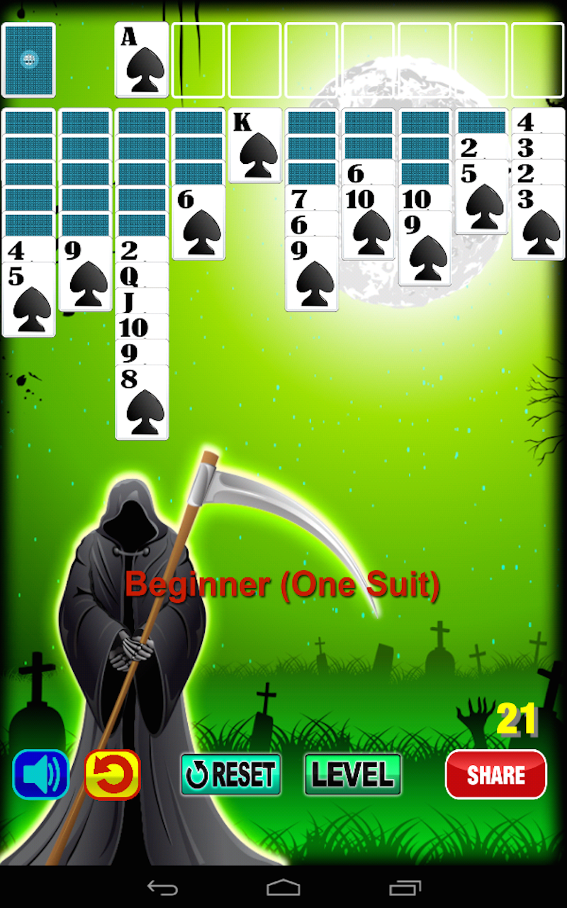 Scary Games Spider Solitaire HD Casino Royals - App on Amazon Appstore