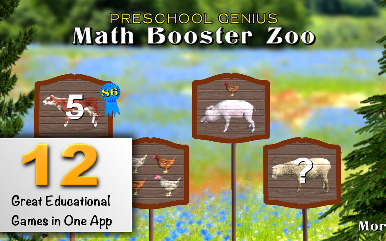 Preschool Genius Math Booster Zoo - App on Amazon Appstore