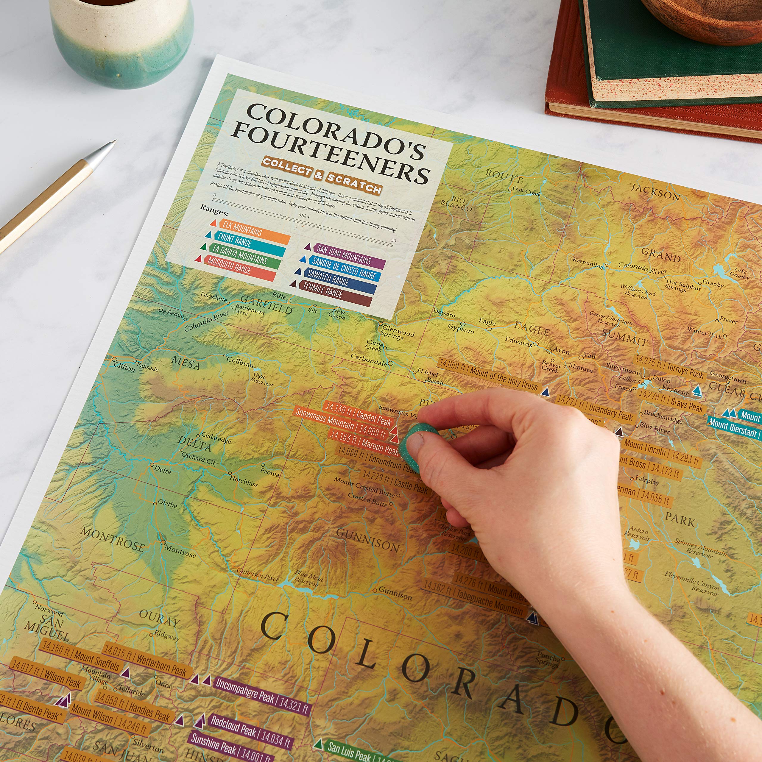 Avon Star Mtn Map