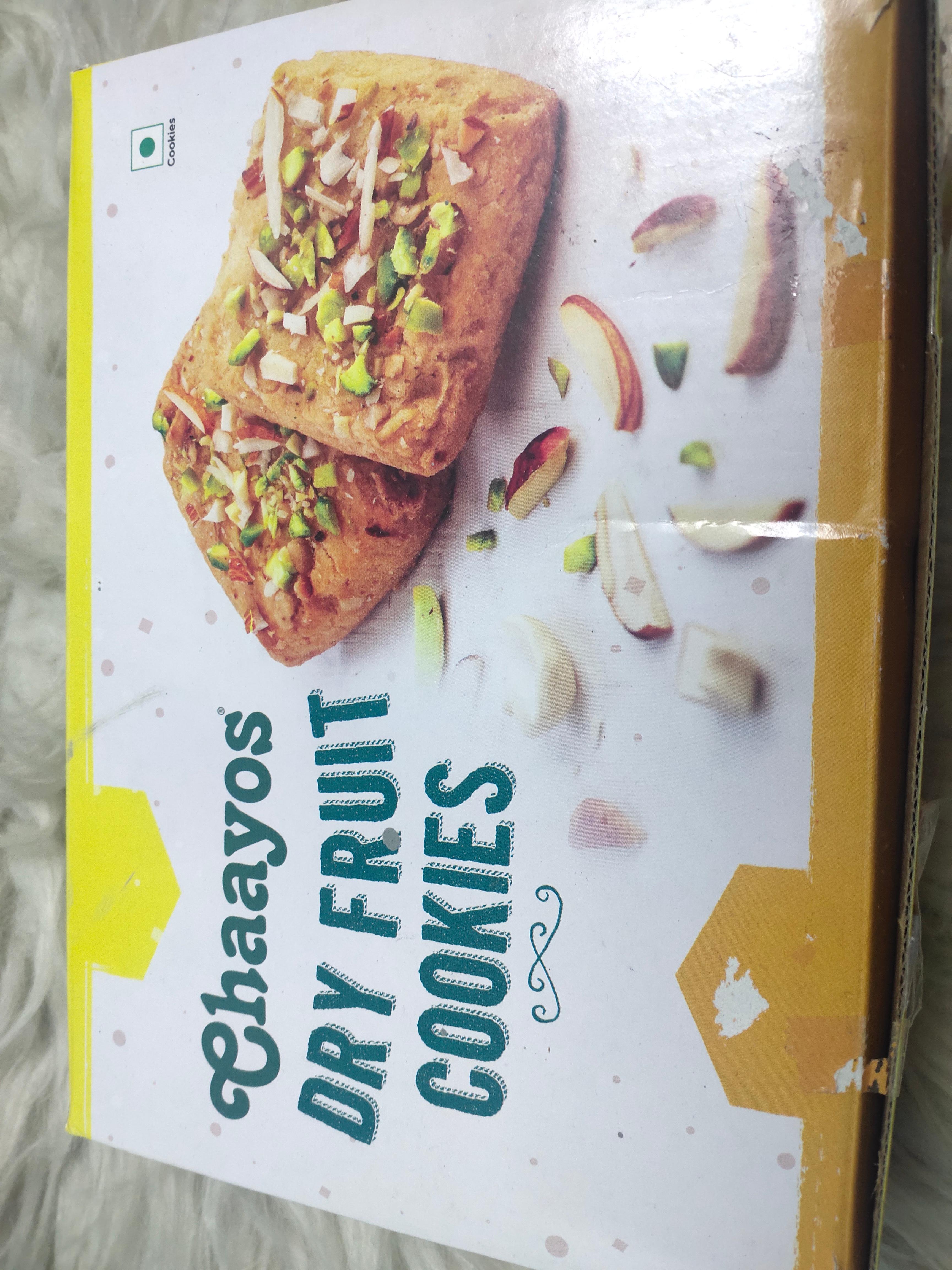 Chaayos Chai Time Snacks - Premium Dry Fruit Cookies | Filled with ...