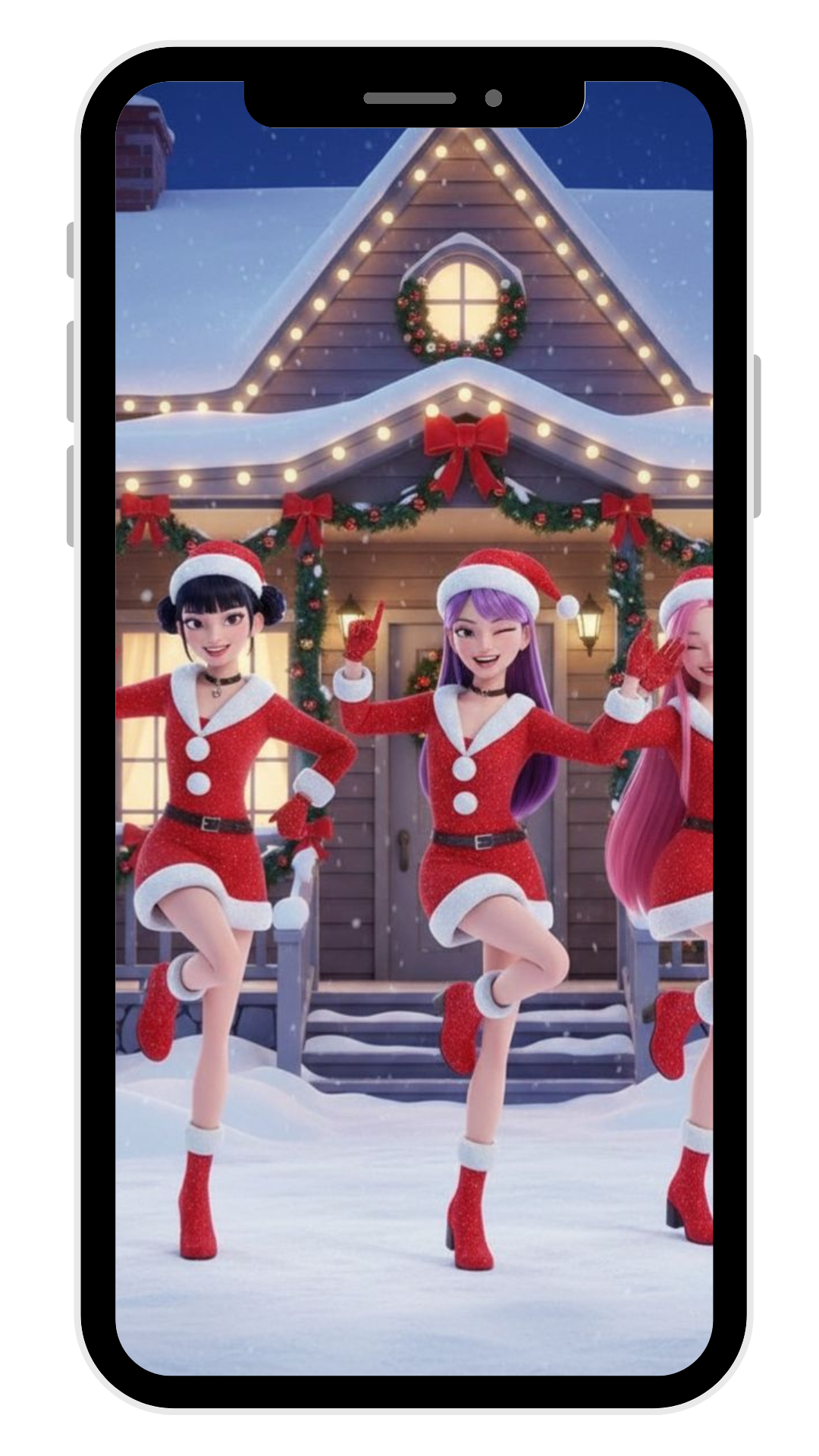 Christmas K-Pop Demon Hunters Wallpapers – For Fans:www.amazon.com ...