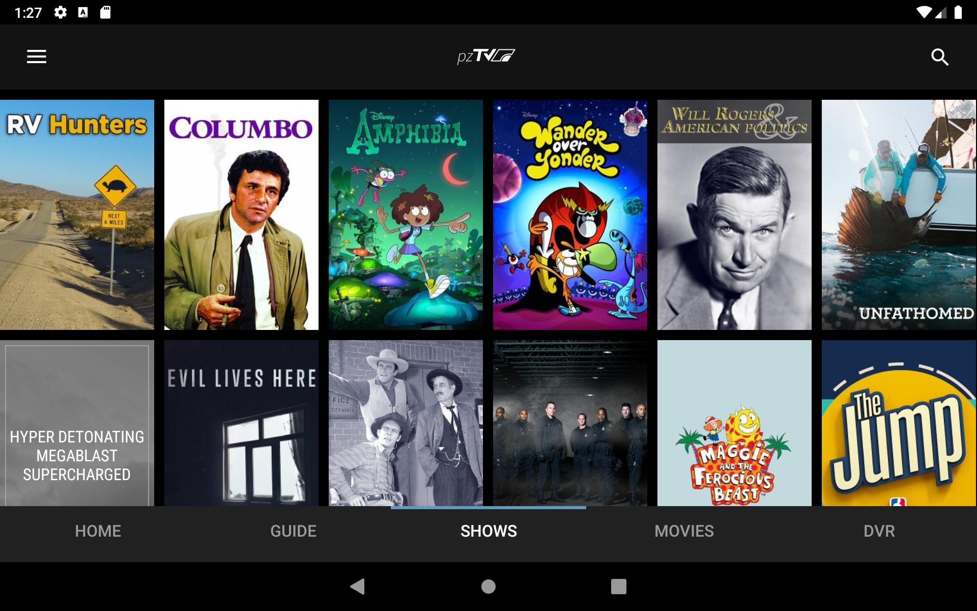 pzTV by PogoZone - App on Amazon Appstore
