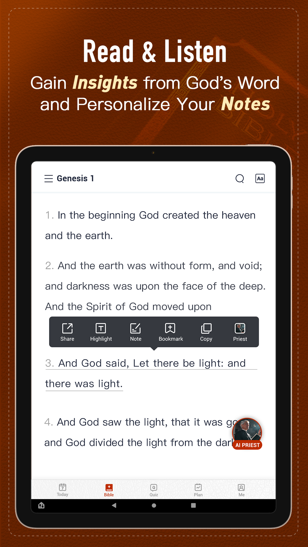 Holy Bible, KJV Bible + Audio - App on Amazon Appstore