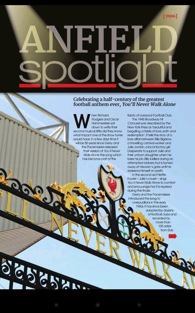 Liverpool FC Programmes - App on the Amazon Appstore