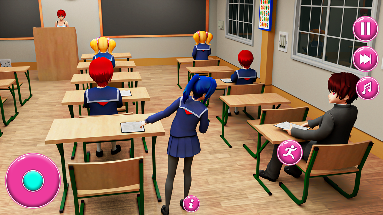 High School Anime Girl Game: School Girl Fun Simulator - App on Amazon ...