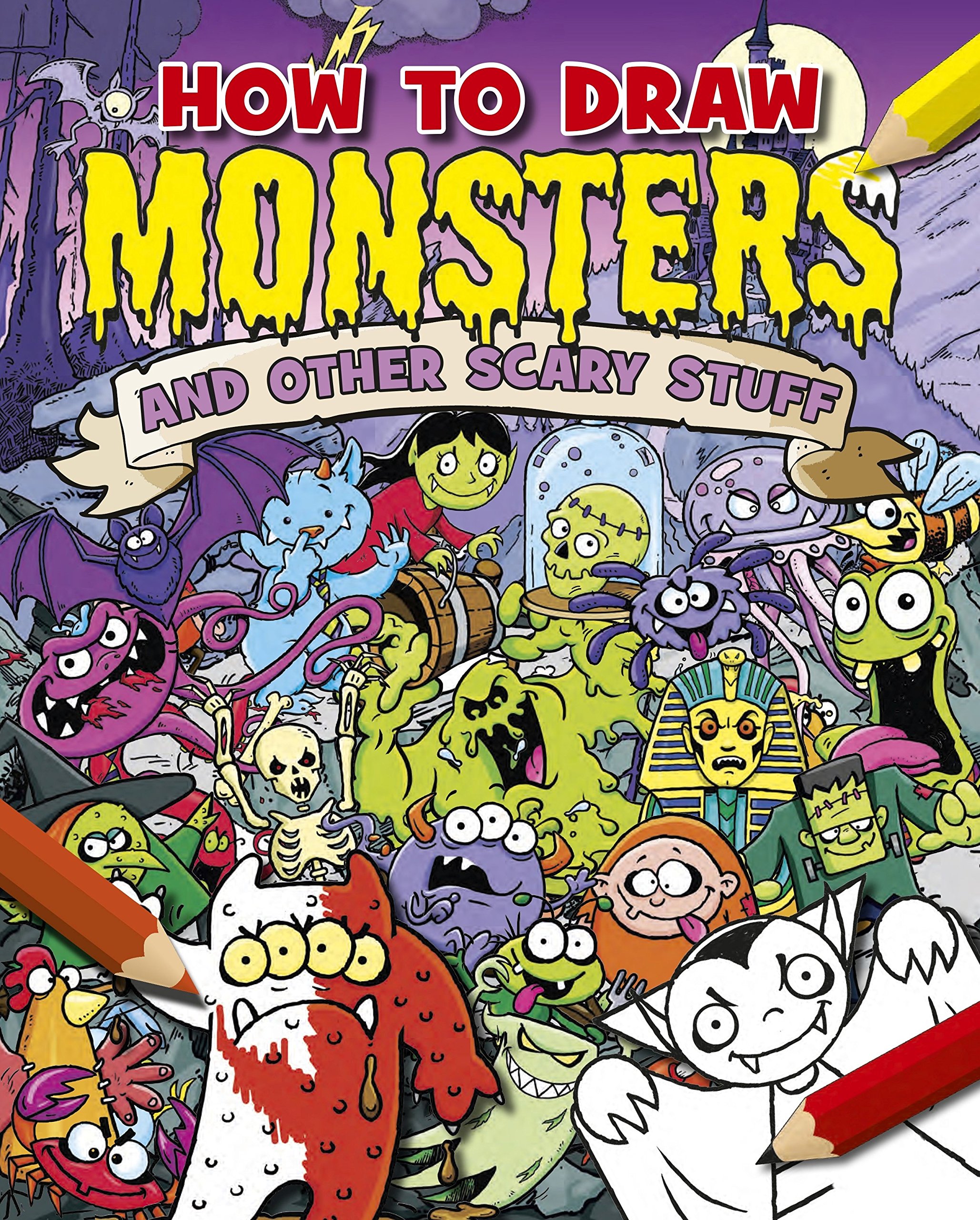 How To Draw Scary Monsters