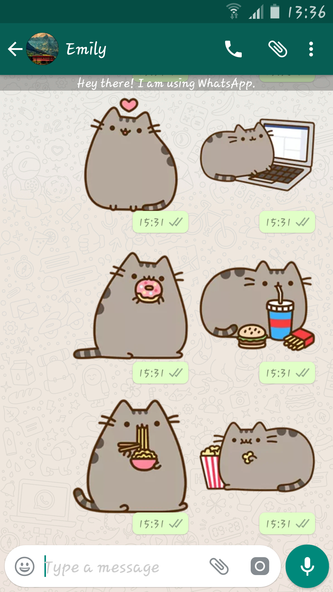 PusheenCat Stickers Packs For Whatsapp - WASticker - App on Amazon Appstore