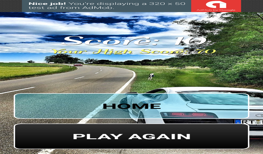 Cars Challenge - App on Amazon Appstore