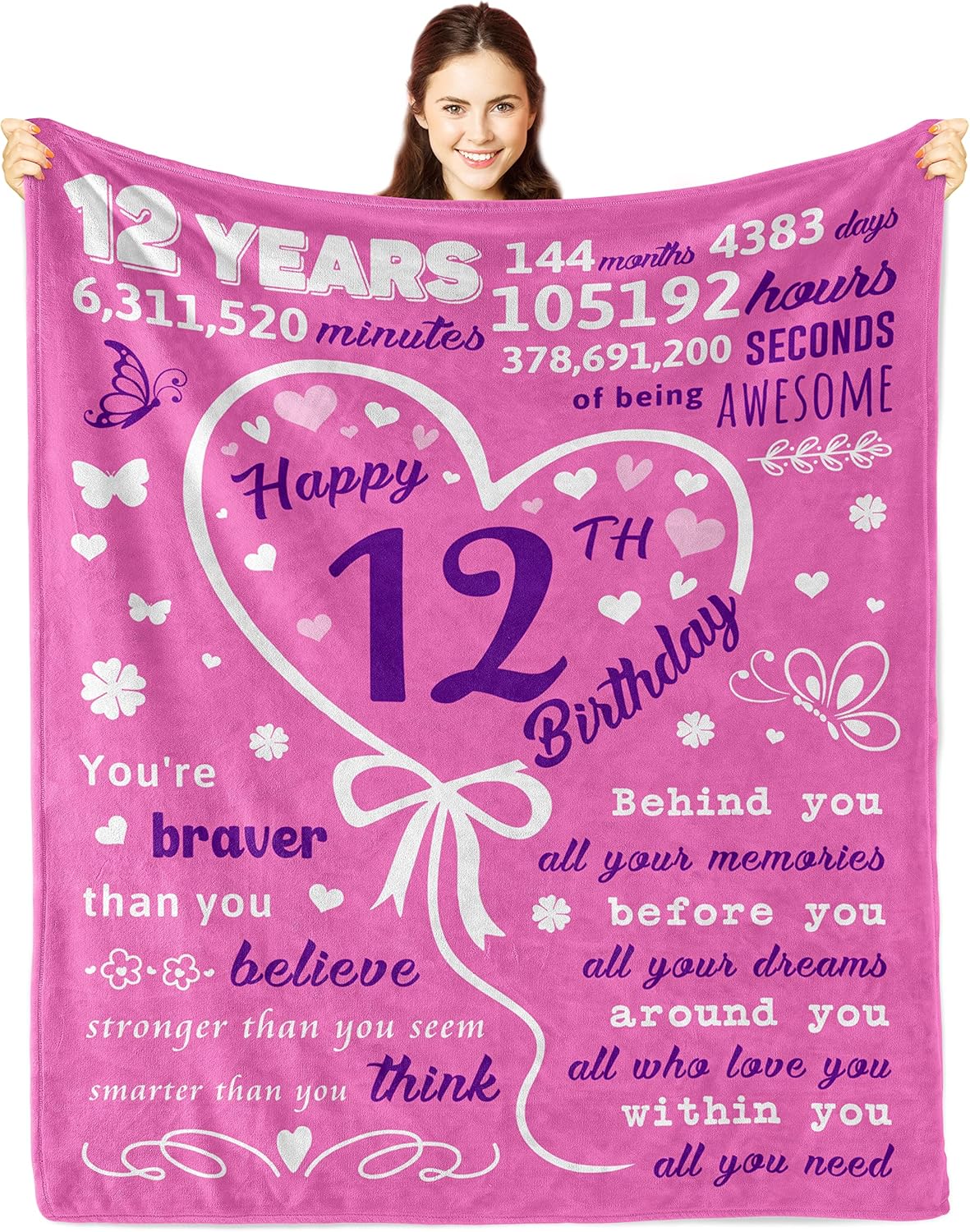 Amazon.com: Nicetous 12 Year Old Girl Birthday Gifts Ideas, Birthday ...