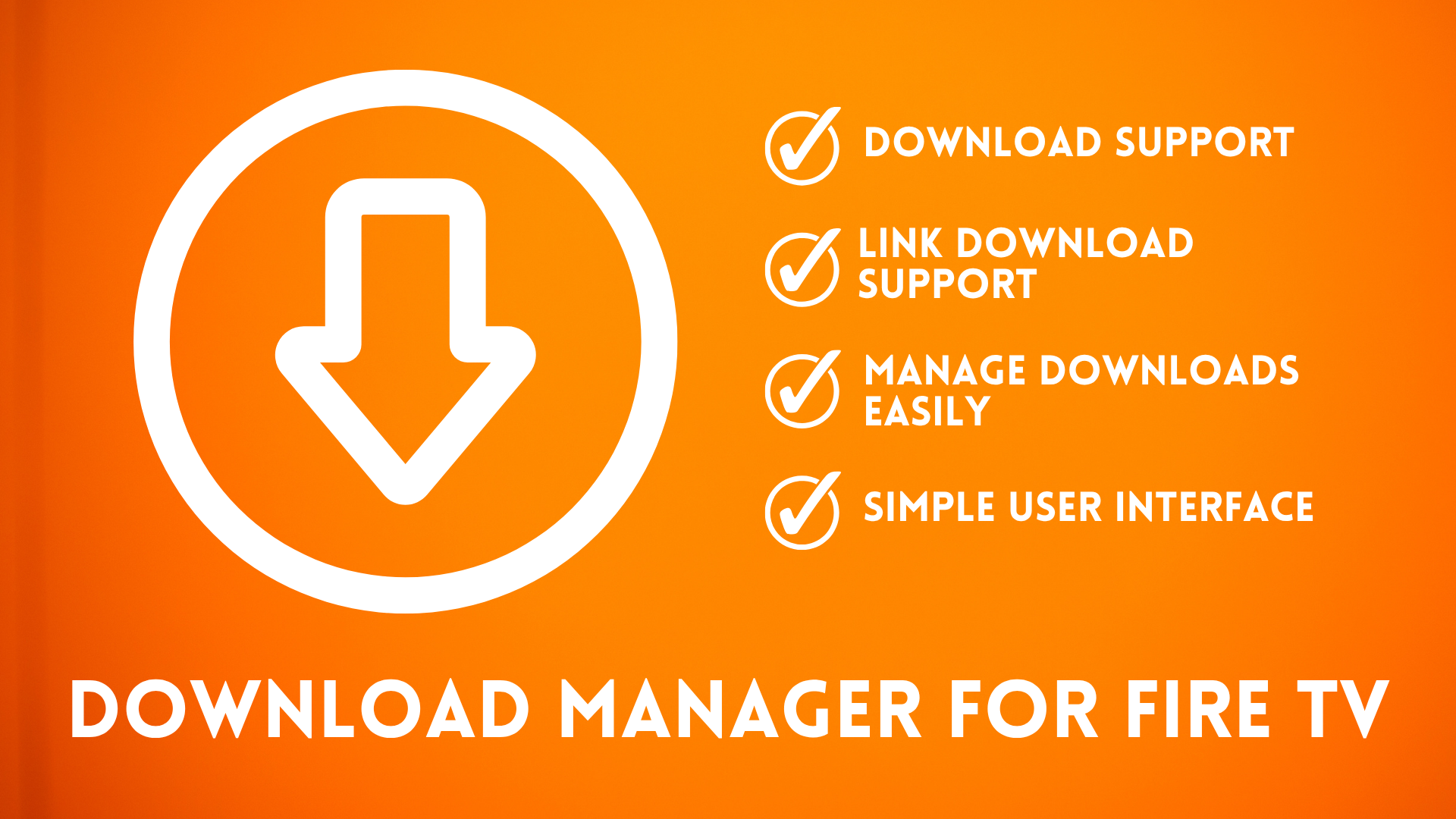 Download Manager for Fire TV - App on Amazon Appstore