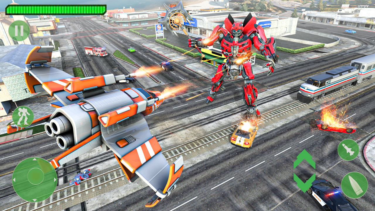 Real Army Robot Car Transform Multi Robot Game - App on Amazon Appstore
